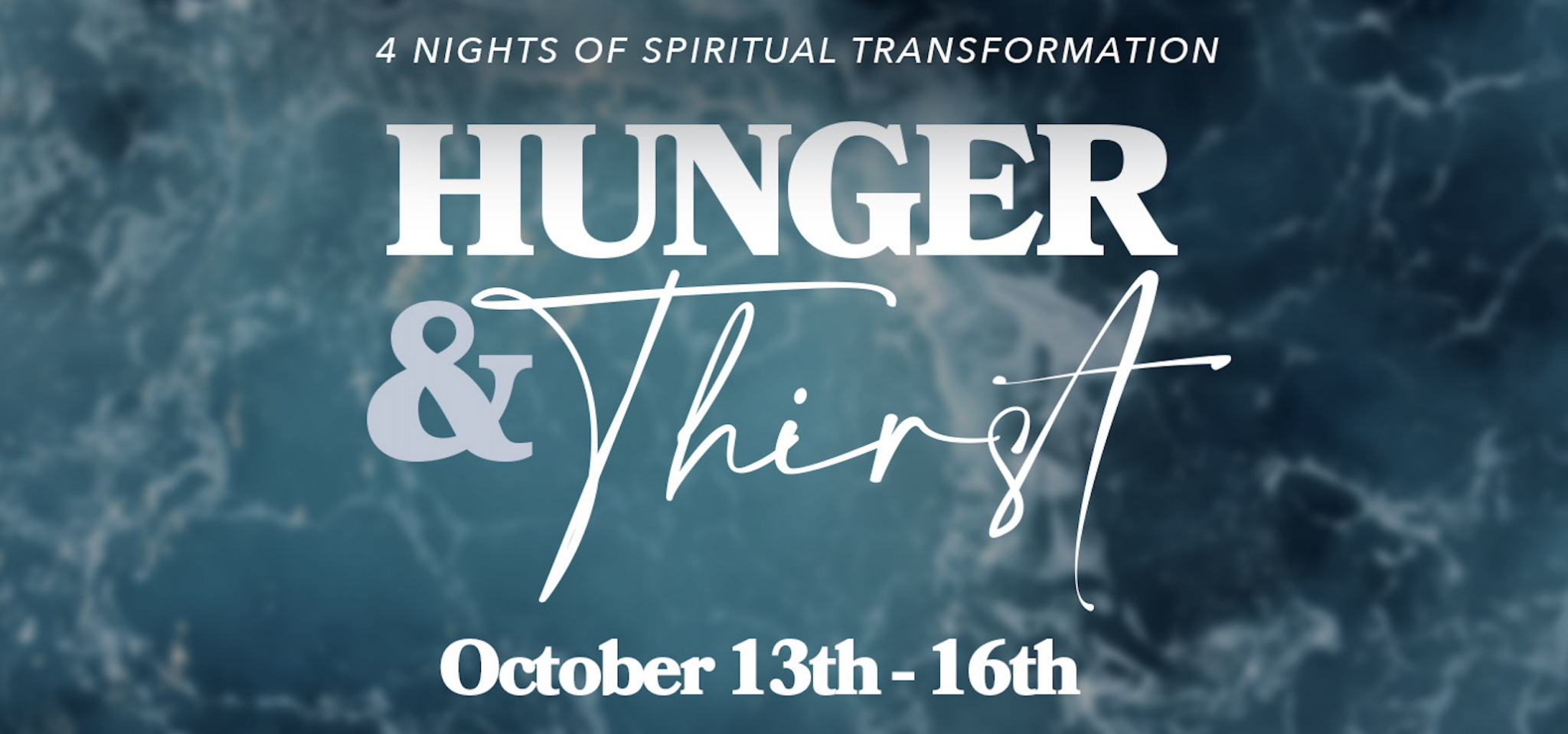 Events from October 4 – October 31 – Focal Point Church